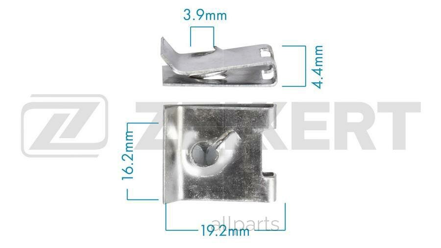 ZEKKERT BE-3638 Гайка крепёжная Ford VAG (миним. кол-во заказа 10 шт)