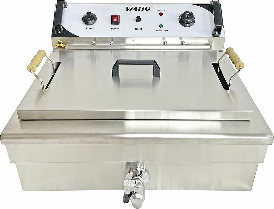 Чебуречница Viatto VA-MF48, фритюрница электрическая