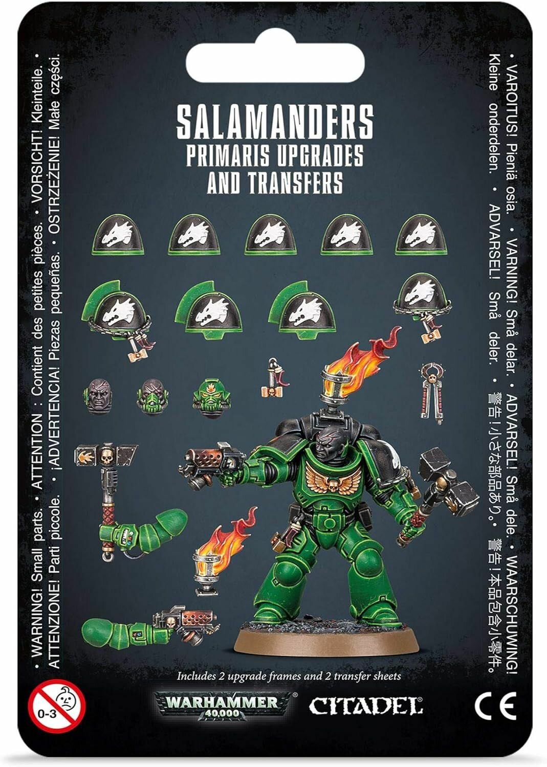 Набор сборных моделей Warhammer 40000 - Salamanders Primaris Upgrades & Transfers