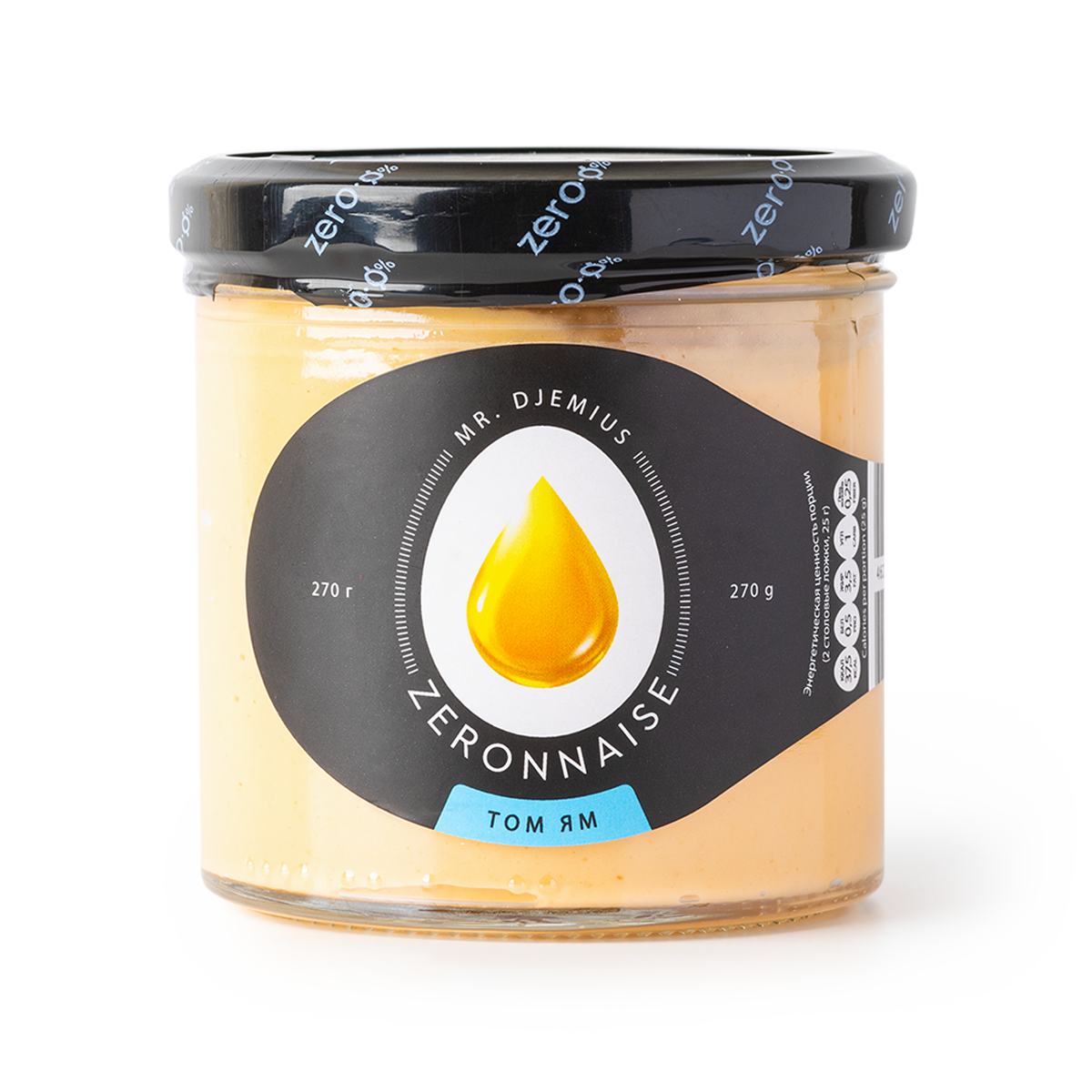 Соус низкокалорийный Том Ям Zeronnaise Mr.Djemius без сахара