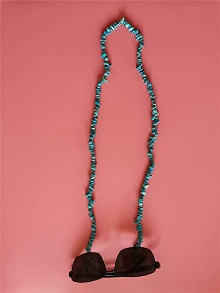 Цепочка для очков из тонированного туркенита шнурок для очков держатель для очков Hrustalek