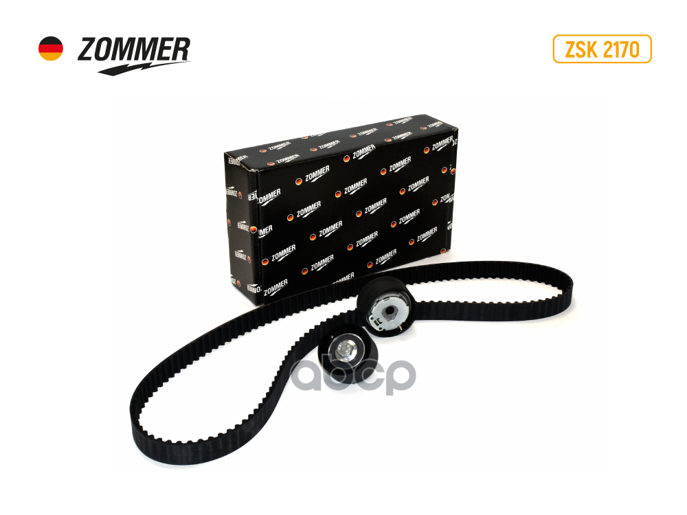 Комплект ремня ГРМ ВАЗ дв. 21126 (16 кл) Zommer арт. ZSK2170