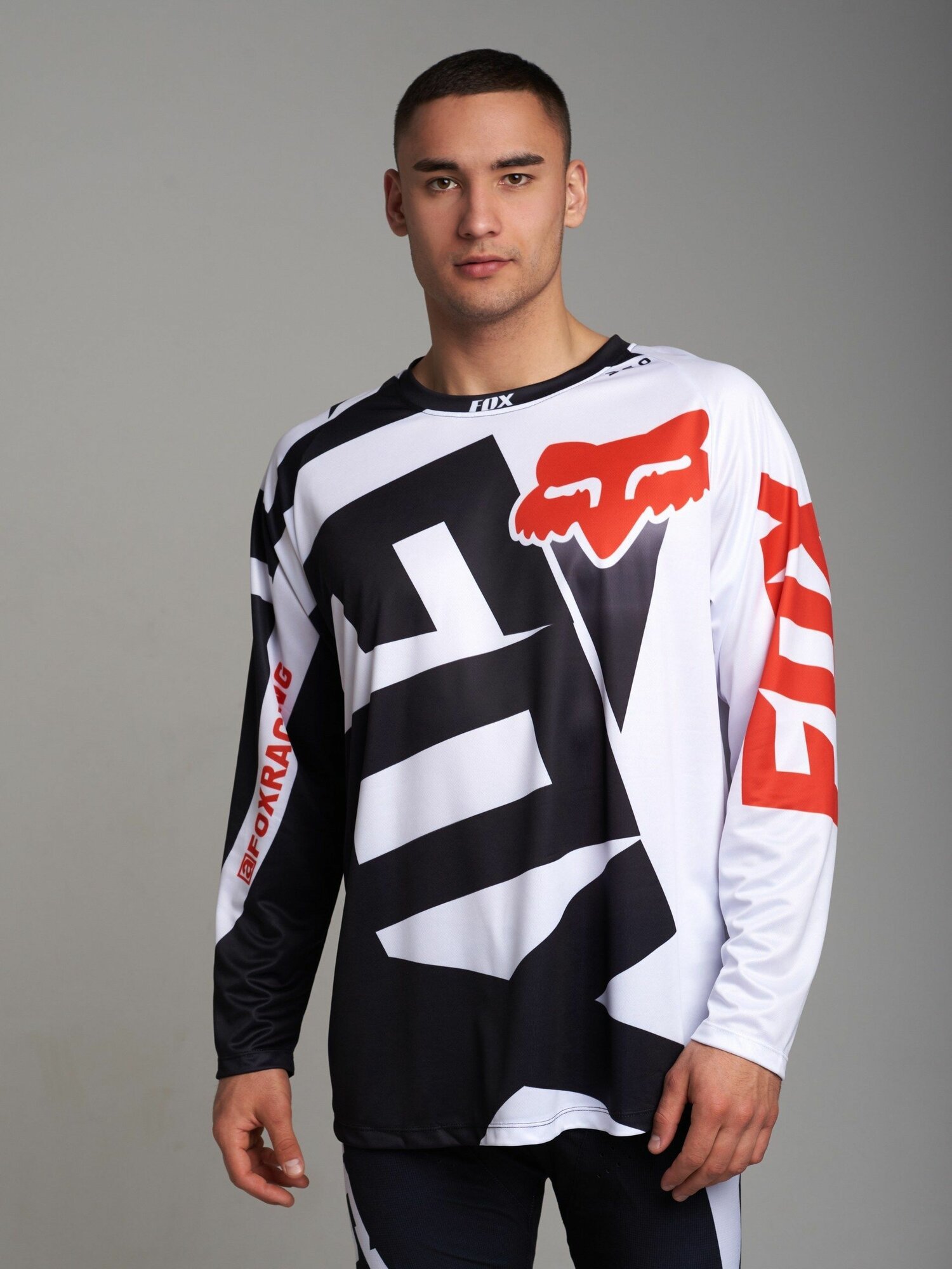 Мотоджерси мужская для мотокросса с длинными рукавами FOX FX20-1