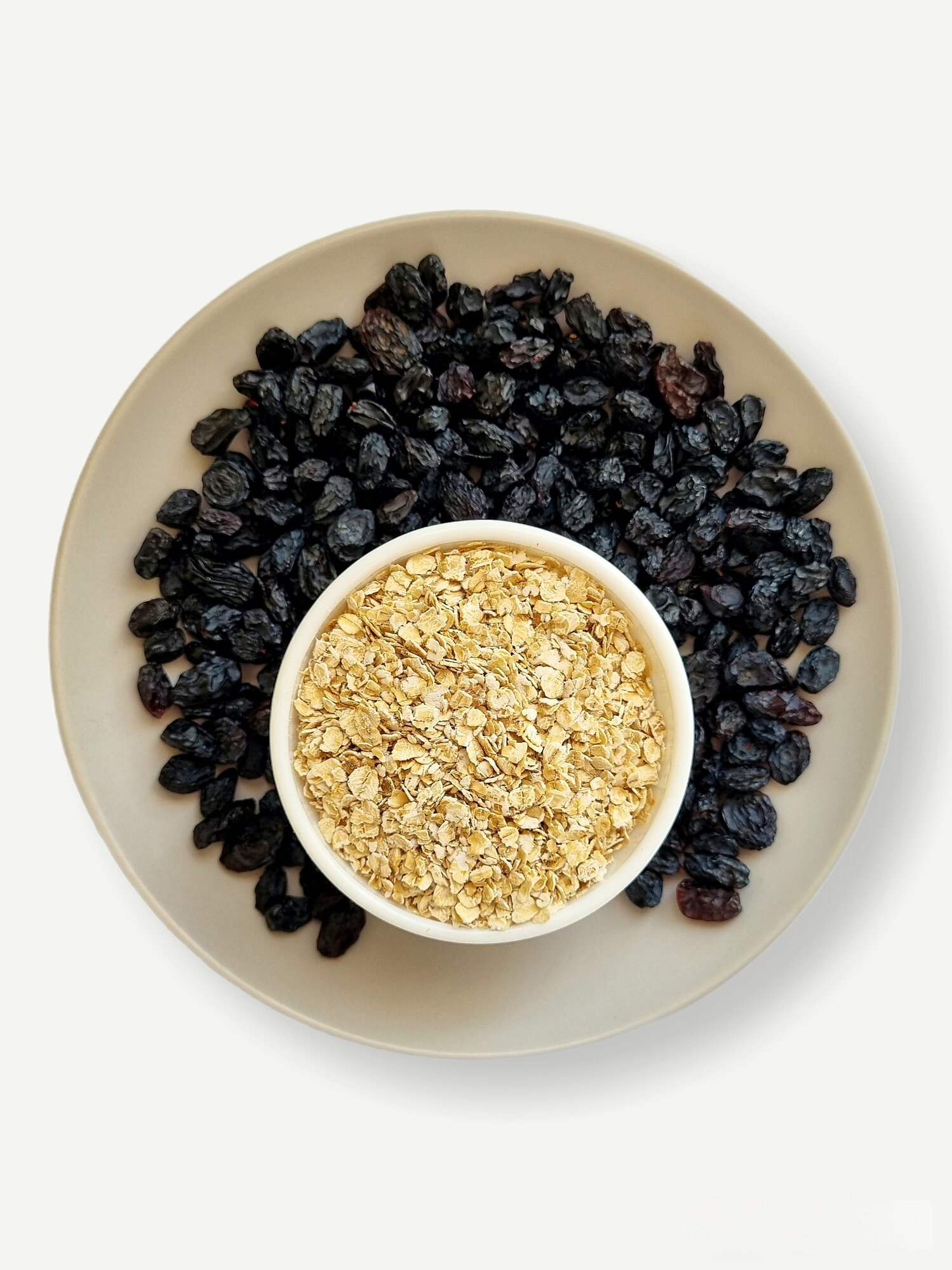 Овсяные хлопья ecoapple с изюмом, без сахара, цельнозерновые, 250г