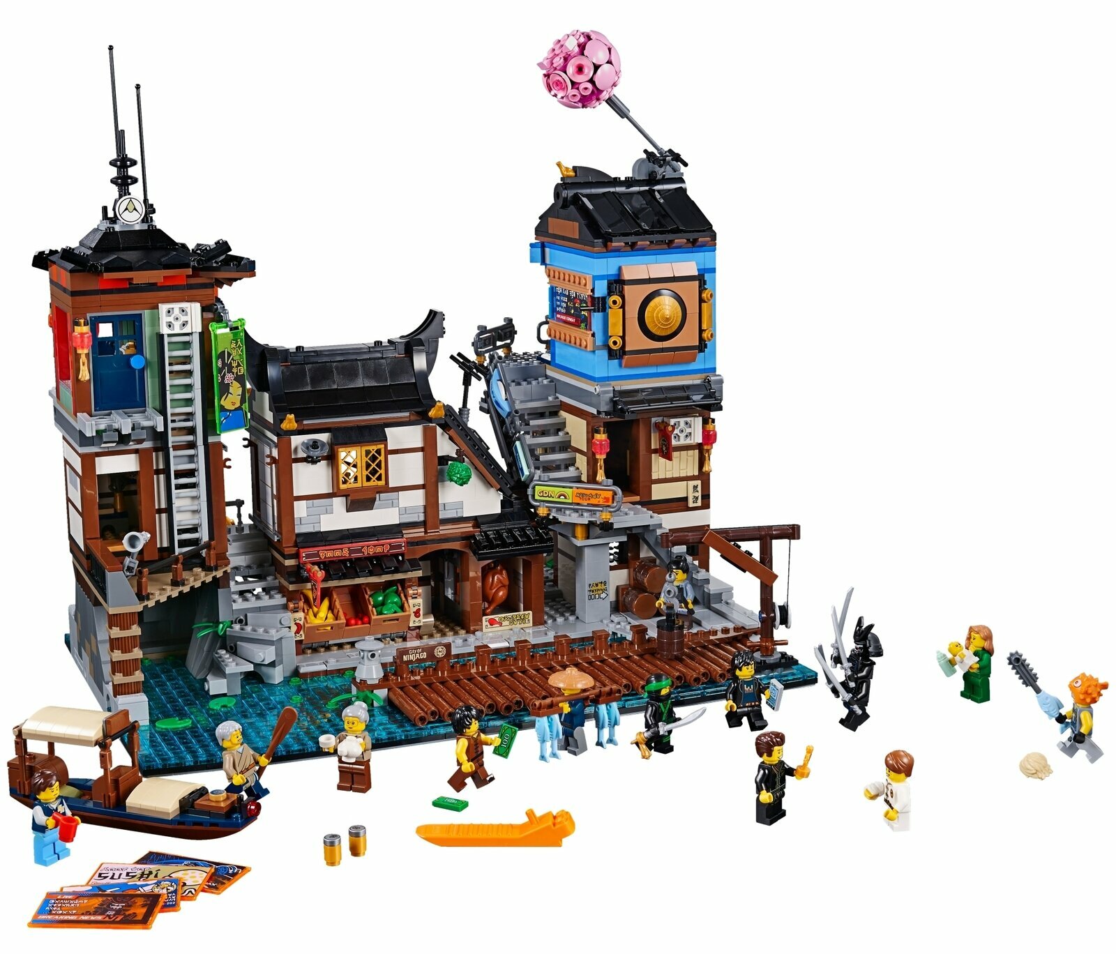 Конструктор LEGO Ninjago 70657 Порт ниндзяго Сити