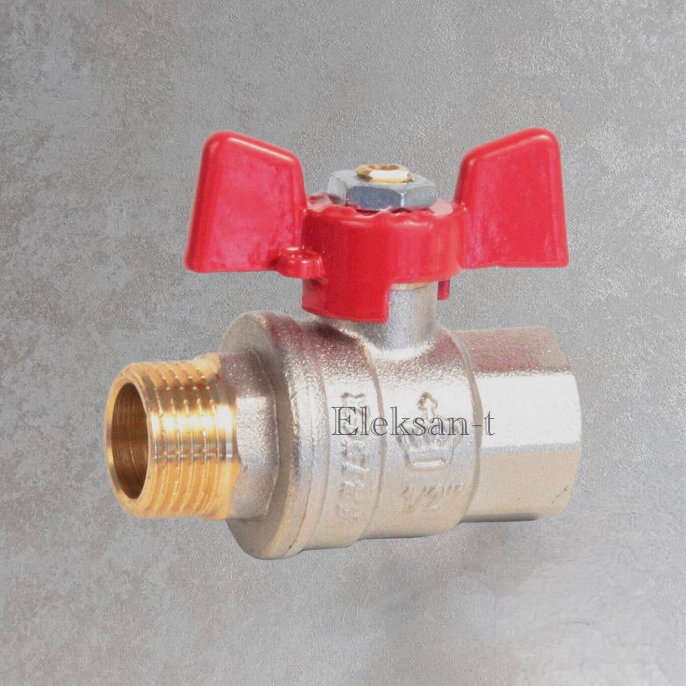 Кран KAISER 1/2" г/ш бабочка усиленный 807-1/2