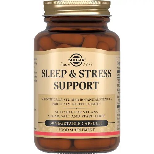 Солгар сон и ночной стресс-контроль 30 шт 2уп