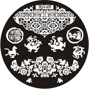 El Corazon серия Kaleidoscope Диск для стемпинга №kst-069