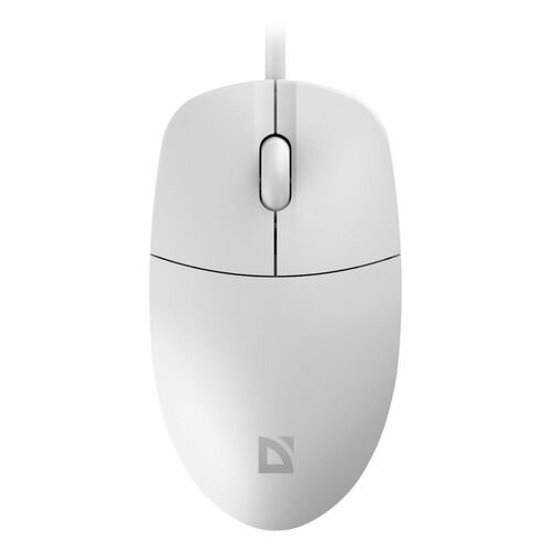 Мышь Defender Azora MB-241, оптическая, проводная, USB, белый [52242]