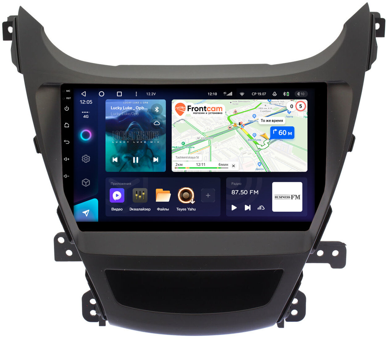 Штатная магнитола Hyundai Elantra 5 (MD) 2013-2016 Teyes CC3 4/64 9" RM-9023 авто без камеры Android 10 (4G-SIM, DSP, QLed)
