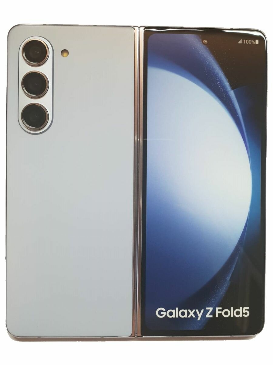 Игрушка телефон-раскладушка Samsung Galaxy Z Fold5 blue 7,6" игрушка смартфон SM-F946B телефон игровой не музыкальный ZFold5