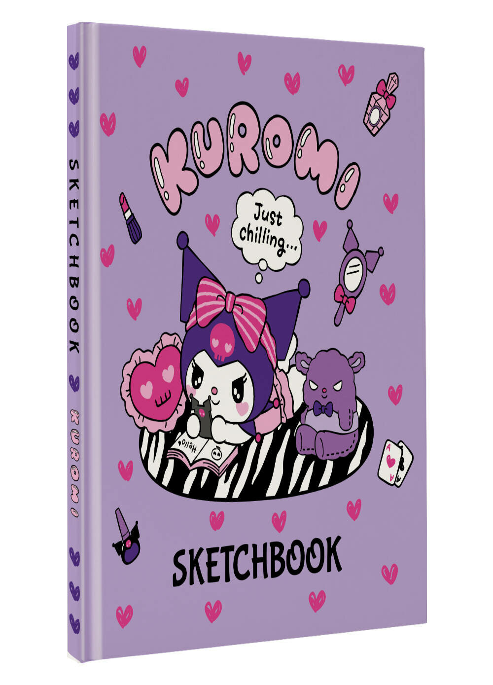 Kuromi. Sketchbook (розовый) .