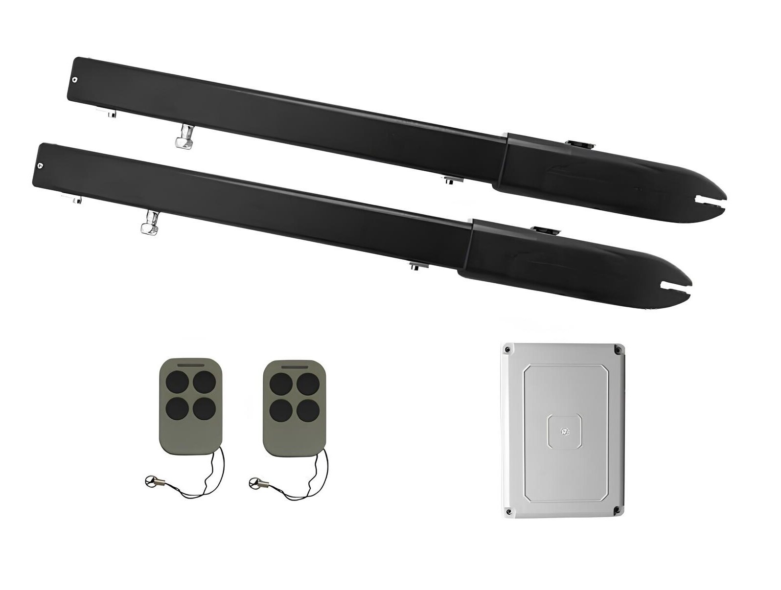 Автоматика для распашных ворот KSW-3000 T2, комплект: 2 привода, блок управления, 2 пульта