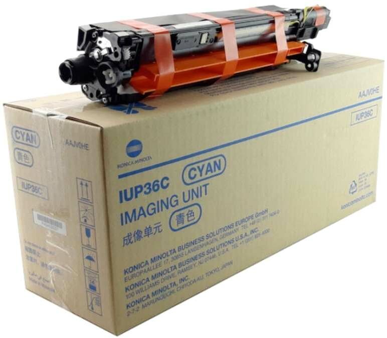 Блок проявки Konica-Minolta IUP-36C (AAJV0HE) (фотобарабан) голубой
