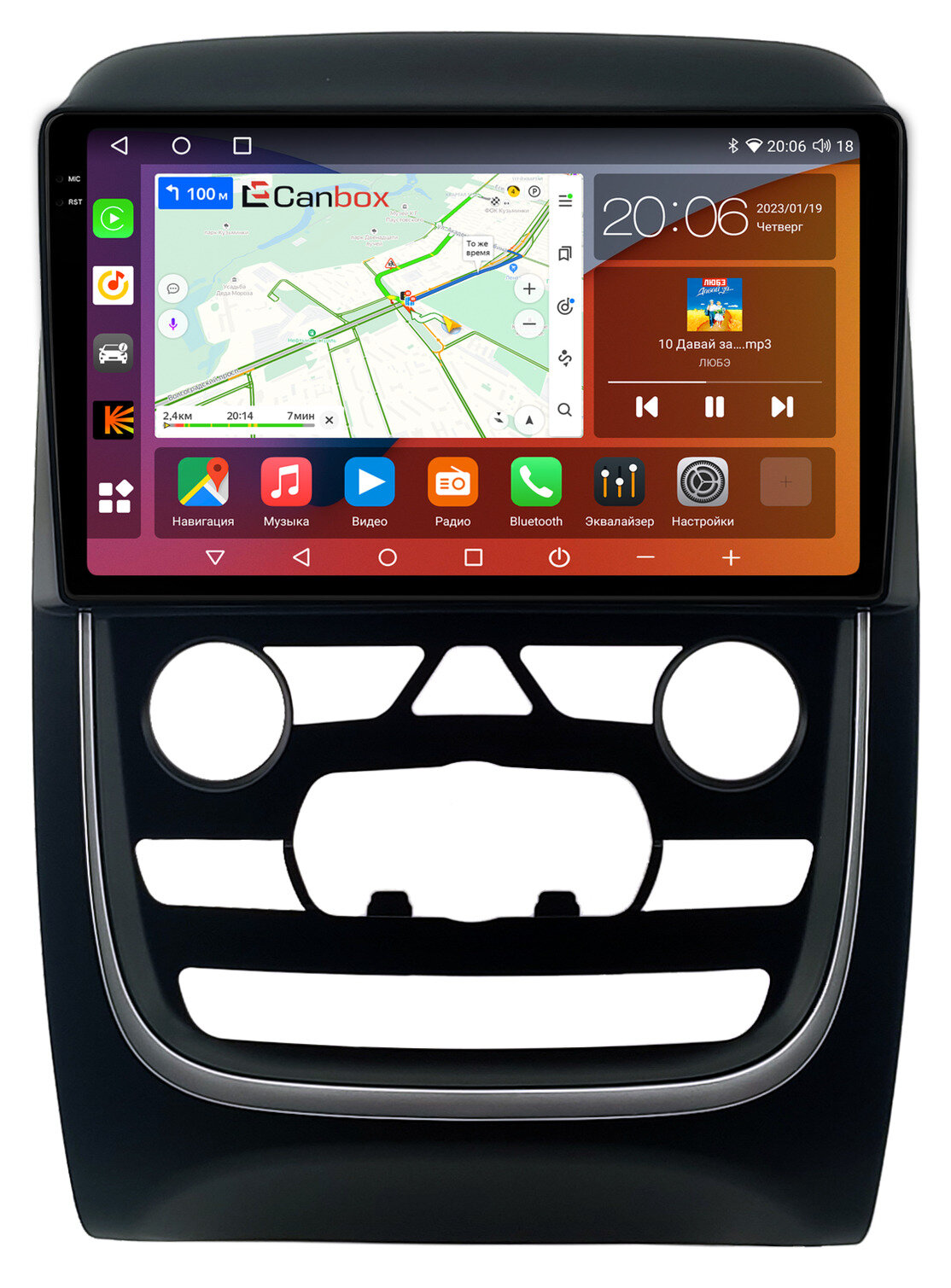 Штатная магнитола Canbox H-Line 2K 4184-9-3024 для Dodge Durango 3 2013-2020 на Android 10 (4G-SIM, 6/128, DSP, QLed)