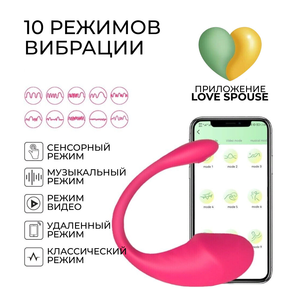 Вибратор с дистанционным управлением / Виброяйцо