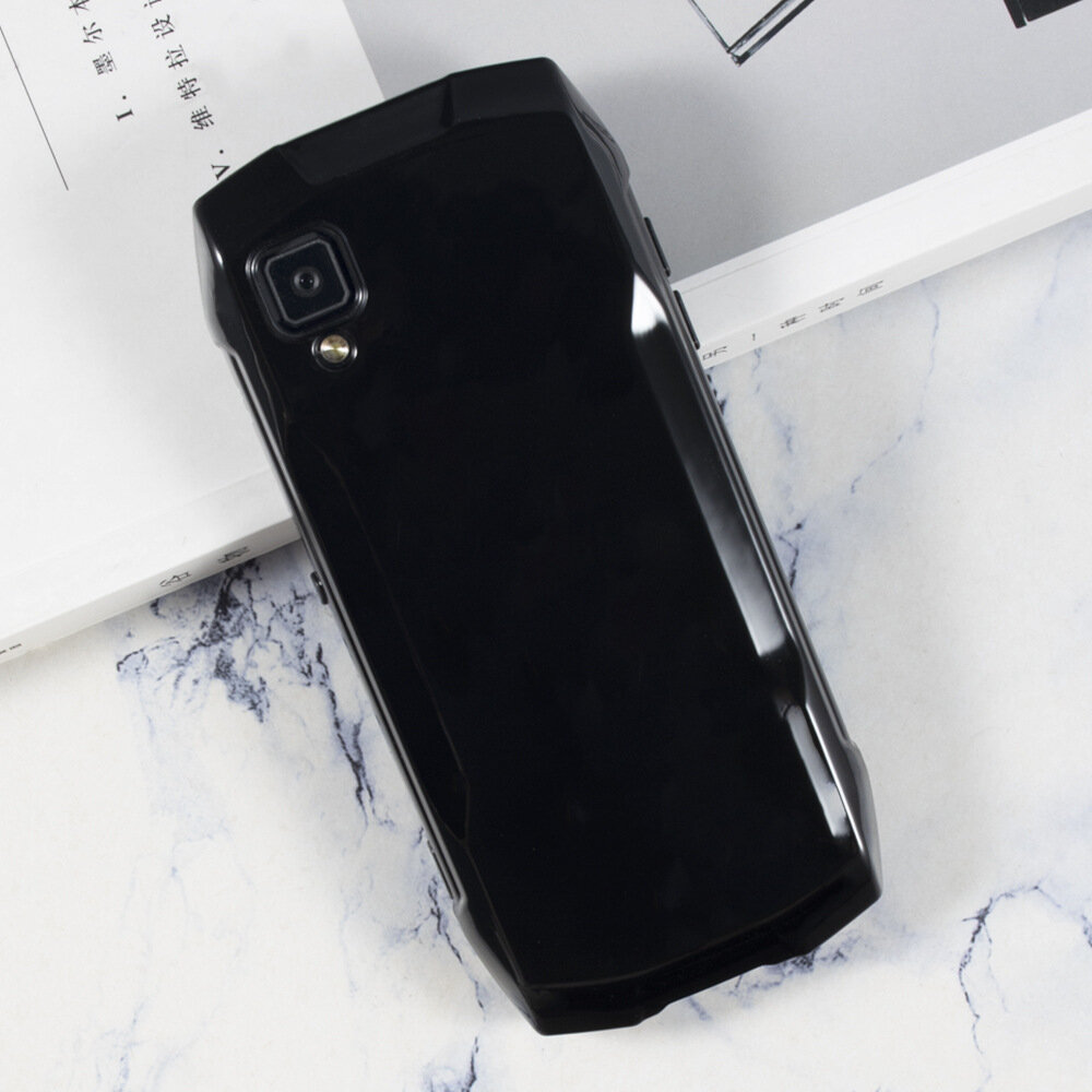 Чехол-накладка MyPads Morbido для CUBOT King Kong Mini 3 ультра-тонкая полимерная из мягкого силикона черный