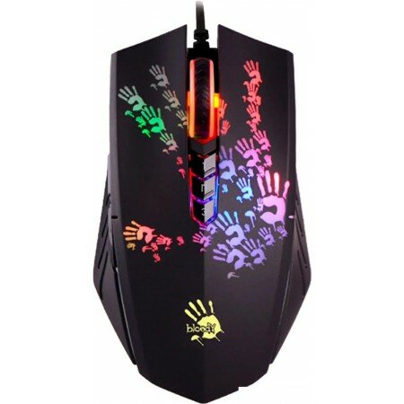 Игровая мышь A4Tech Bloody A60A (черный), проводная USB Type-A, сенсор оптический 6200 dpi, 8 кнопок