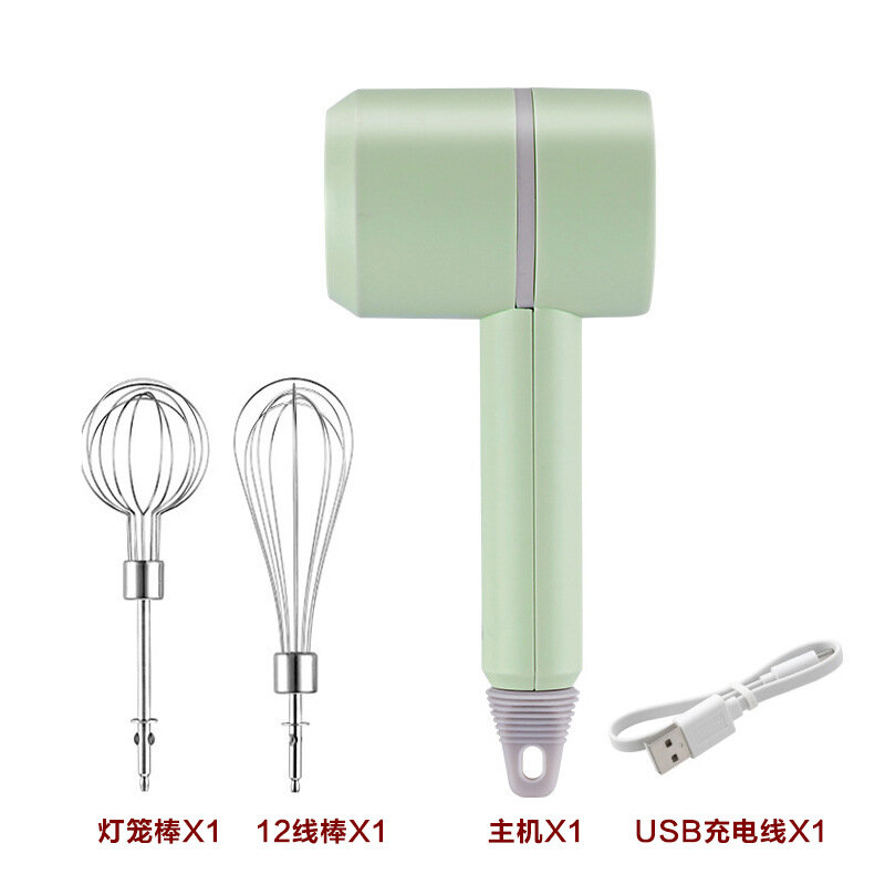 ⭐Беспроводной перезаряжаемый миксер для яиц, электрический вспениватель молока, домашний венчик, мини-ручной миксер для выпечки⭐