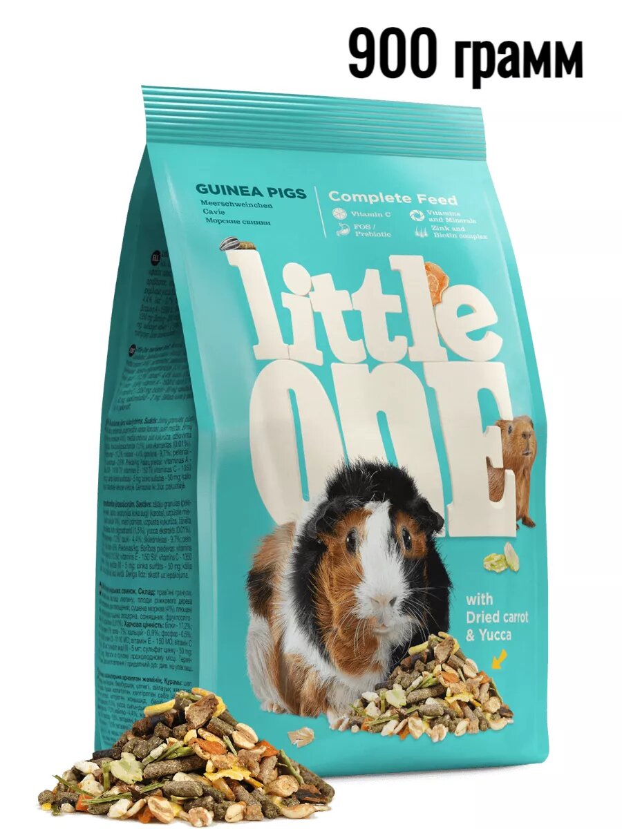 Корм Little One, для морских свинок, гранулированный, 400 гр