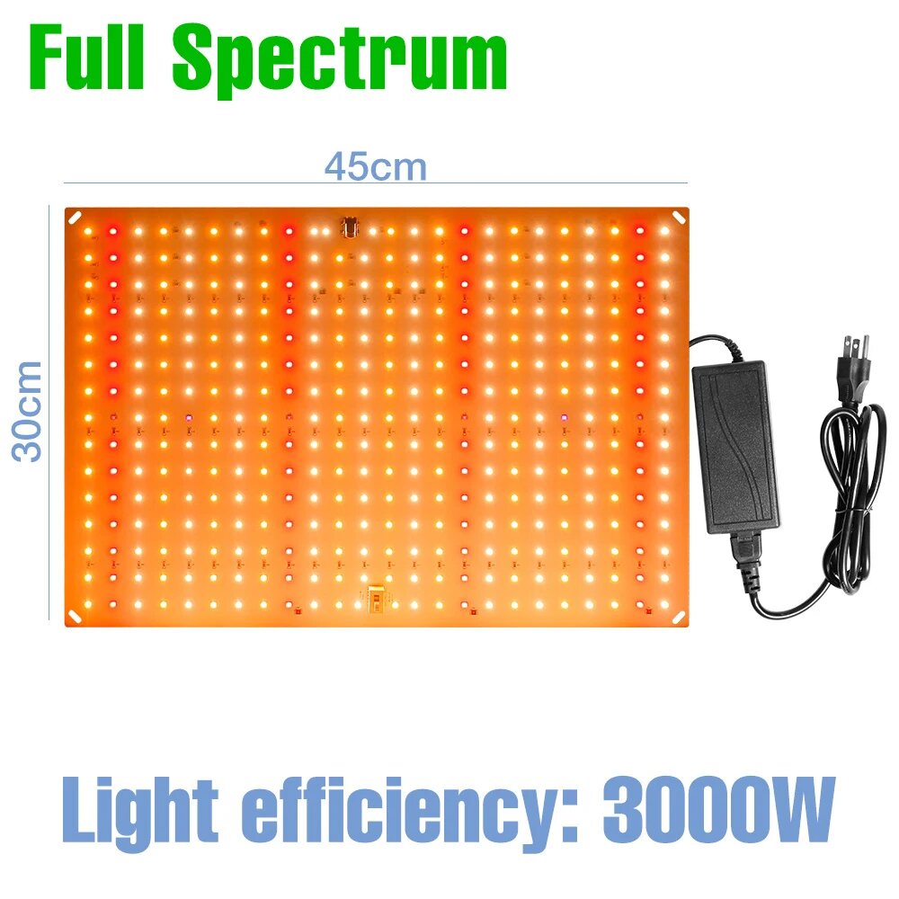 Фитолампа Full Spectrum 3000W, C-3000W, US Plug