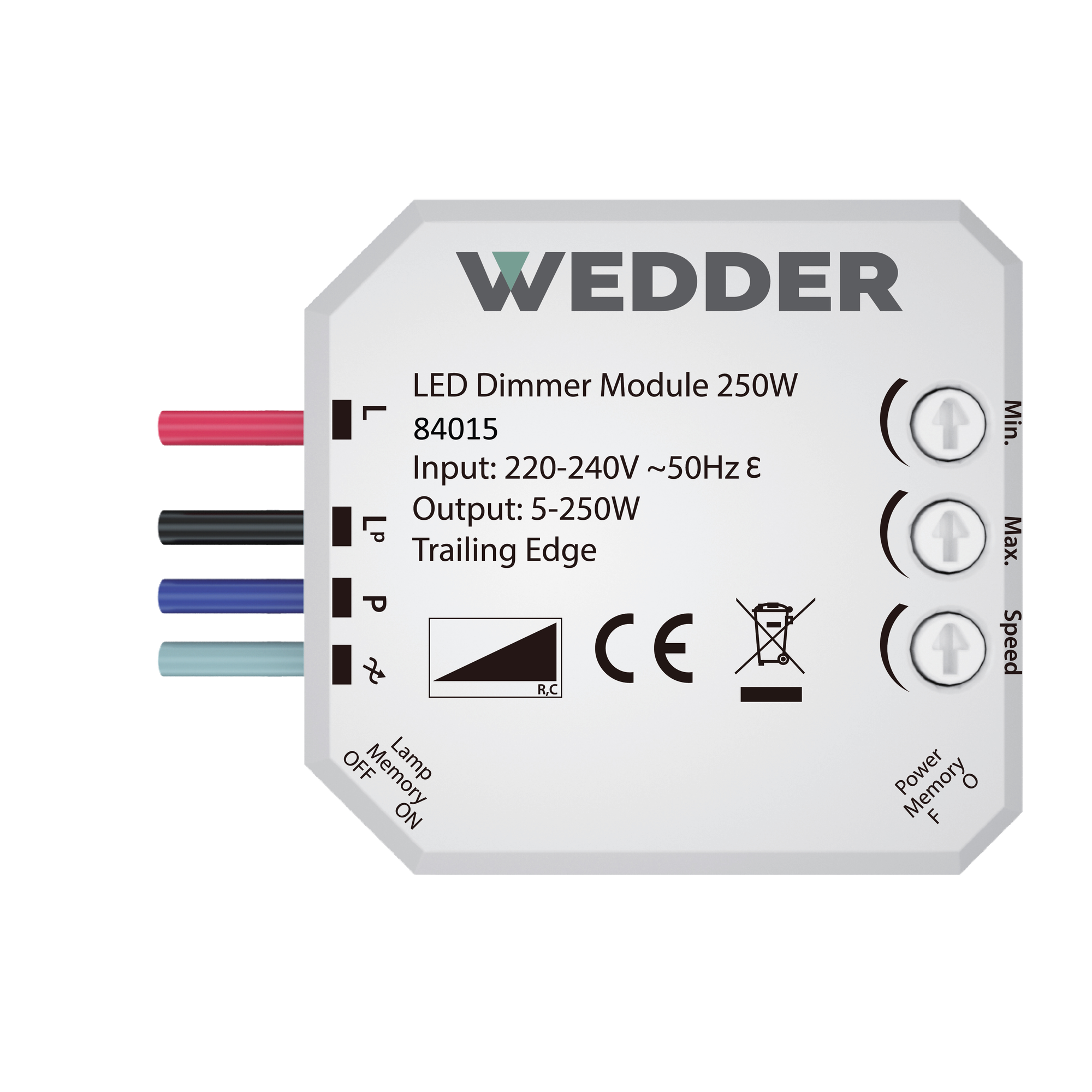 Коробочный светодиодный диммер Max 250 Вт