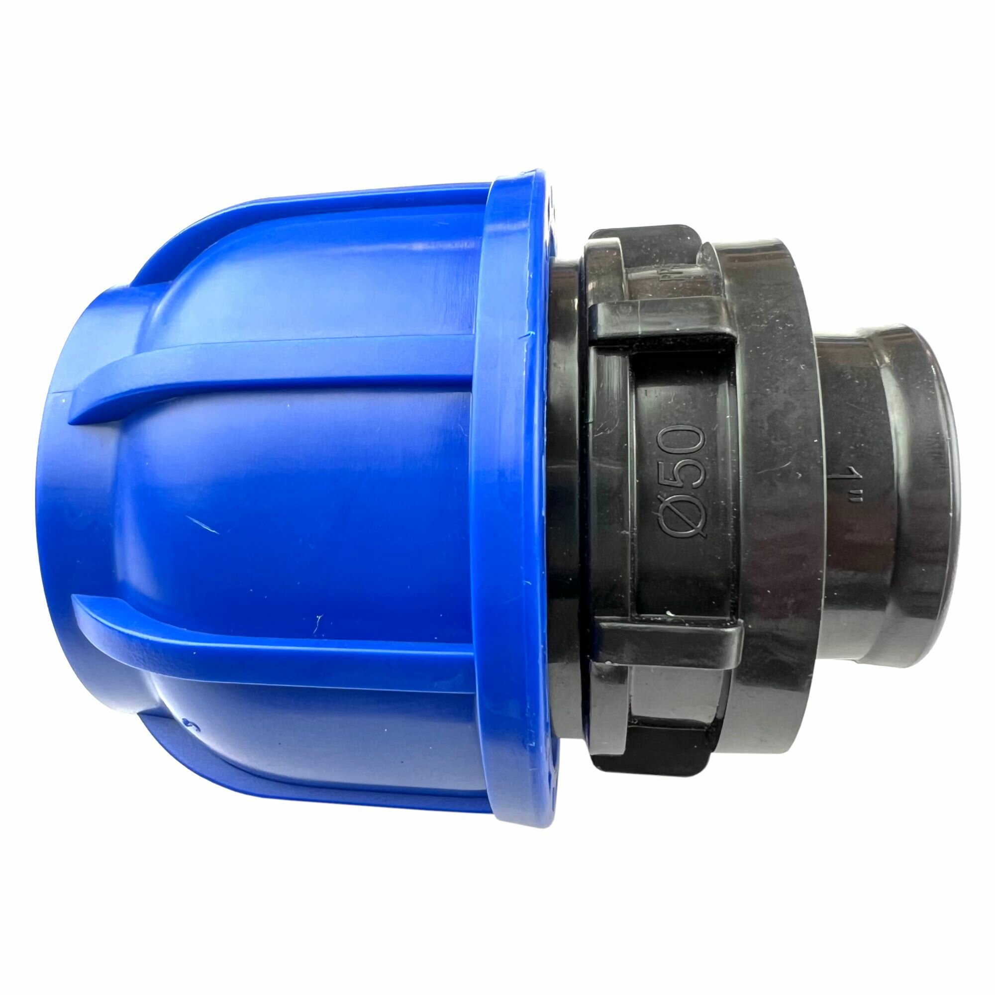 Муфта BOUTTE ПНД соединительная 50 - ВР 1"