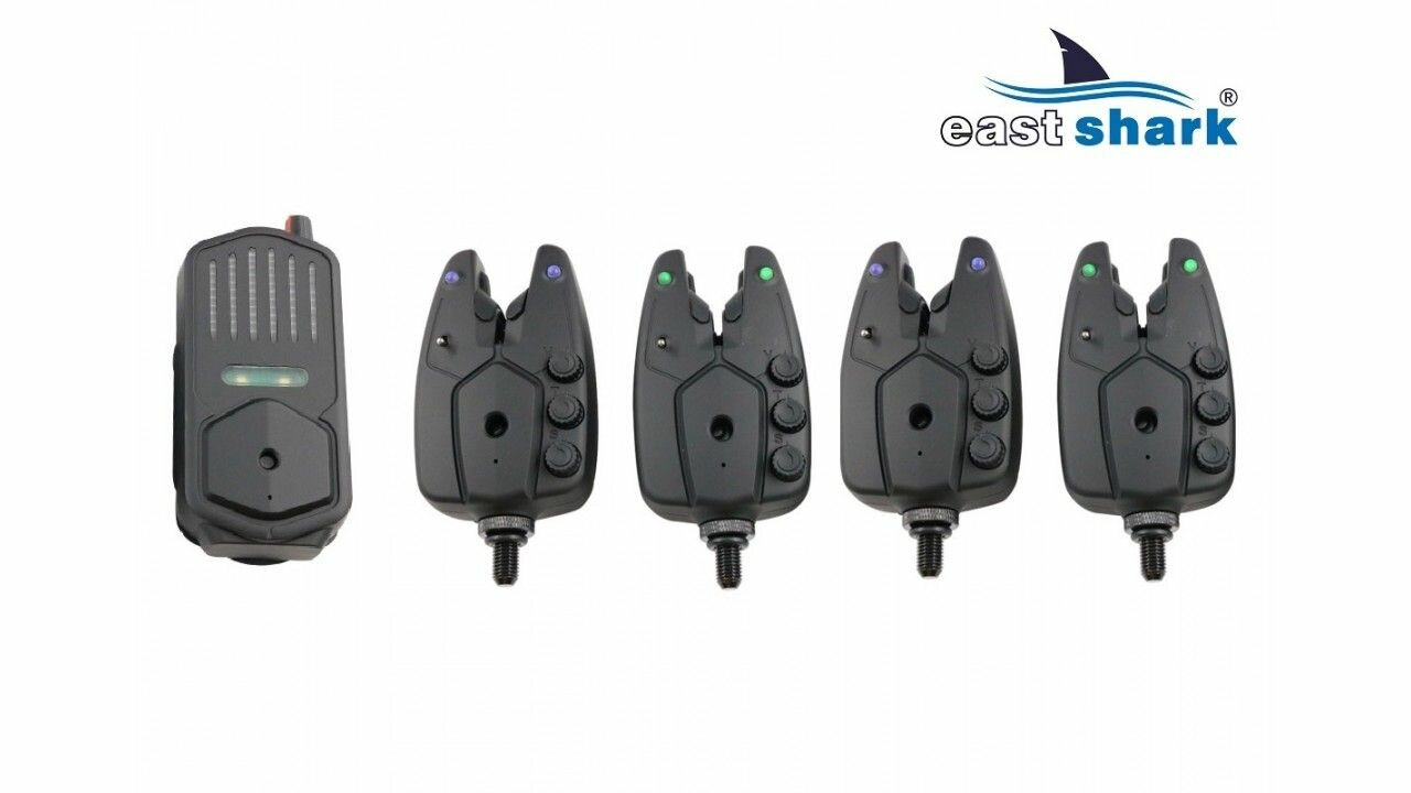Набор сигнализаторов с пейджером EastShark JZH-RF 2958 4+1