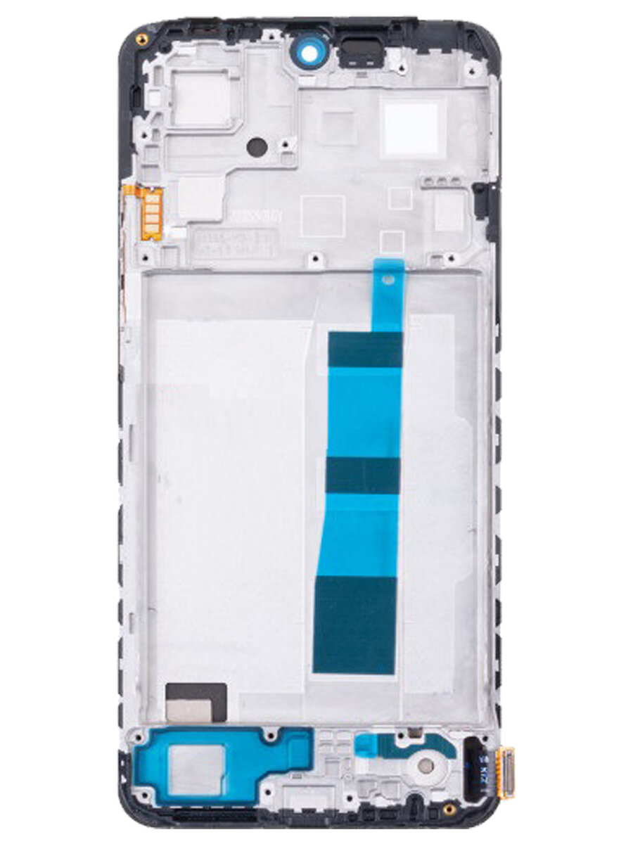 Дисплей для Xiaomi 23021RAA2Y модуль с рамкой и тачскрином (черный) (OLED)