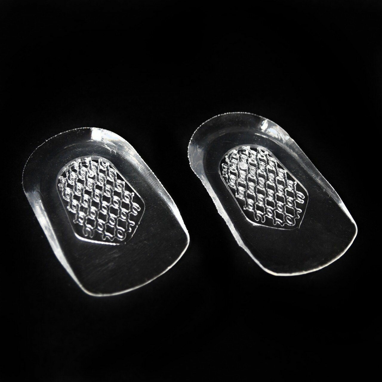 Подпяточники мягкие гелевые для облегчения боли при опоре на больную пятку, 10х6 см, 1 пара