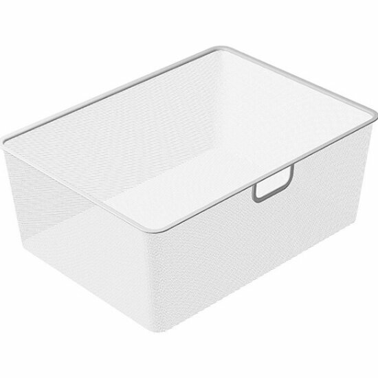 Корзина мелкосетчатая Практик Home GBM 60х20 белая