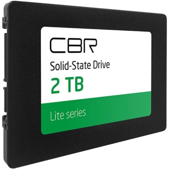SSD диск Cbr 2.5" Lite 2048GB SATA-III 3D NAND TLC (SSD-002TB-2.5-LT22)
