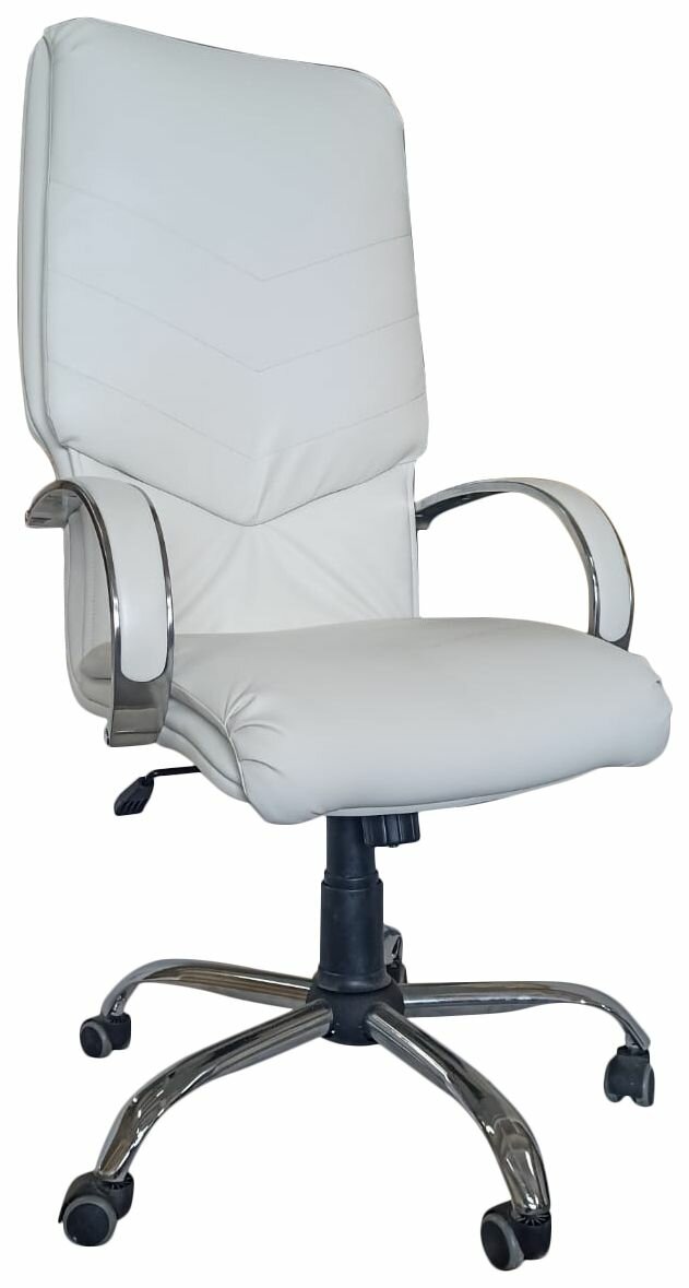 Надежда хром натуральная кожа Мадрас белая