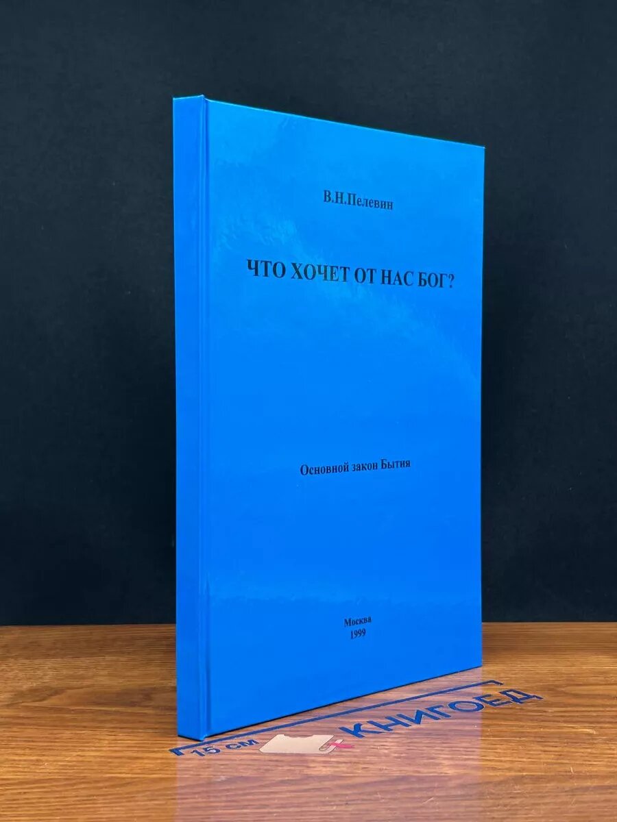 Книга. Что хочет от нас бог? 1999 (2040611200992)