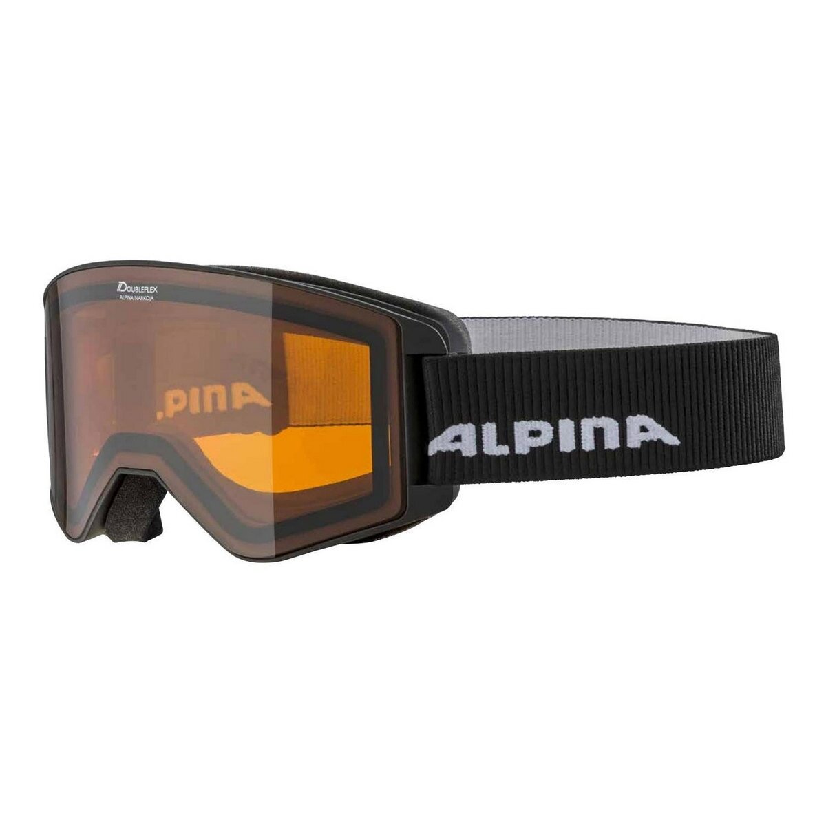 Маска Alpina Narkoja Black/Orange S2 (7264131)