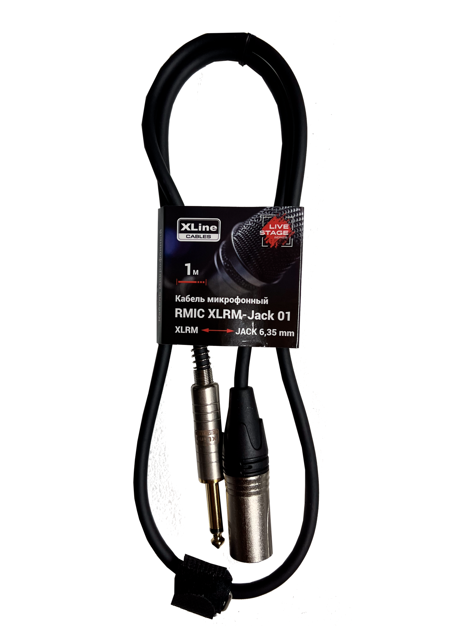 XLINE Cables RMIC XLRM-JACK 01 Кабель микрофонный