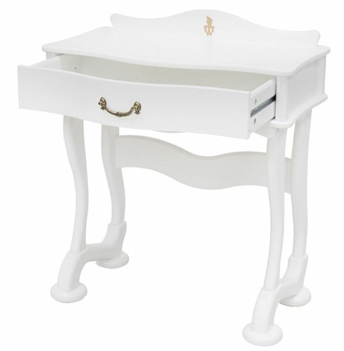 Туалетный столик Джульетта деревянный, 77х42х75 см, цвет молочный дуб