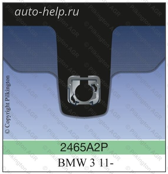 PILKINGTON BMW Лобовое VIN solar