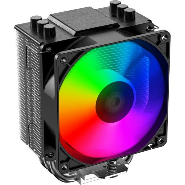 Кулер для процессора ID-COOLING SE-903-XT FRGb черный 92мм алюминий/медь 2200rpm 26db 4-pin 130W 123мм