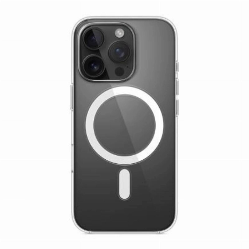 Чехол Apple iPhone 16 Pro Clear Case ma7e4zm/a, поликарбонат, прозрачный, MagSafe