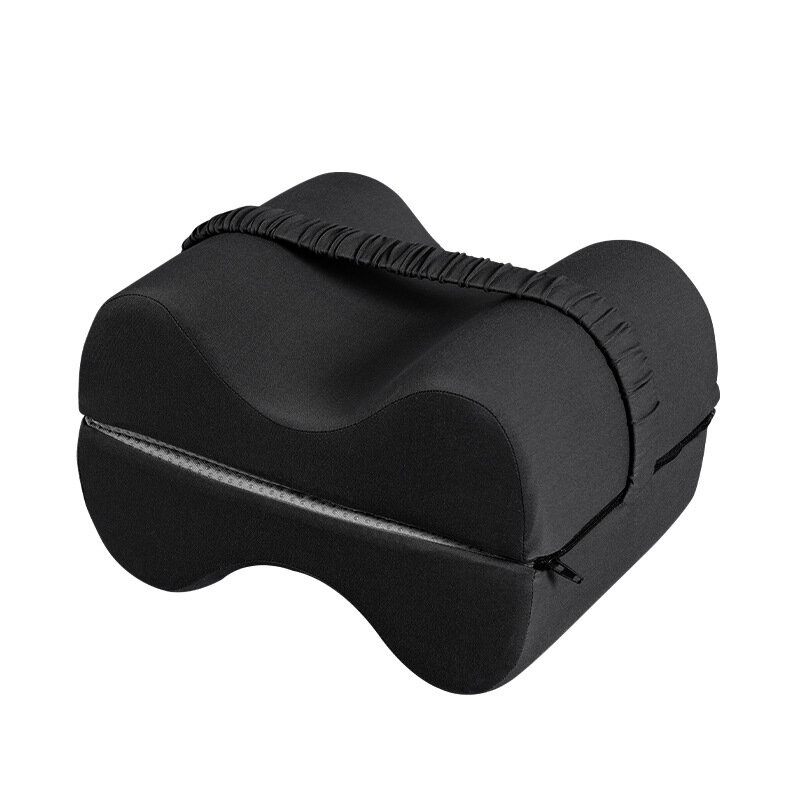 Подушка для ног Other, с эффектом памяти, черная, 28х20х20 см