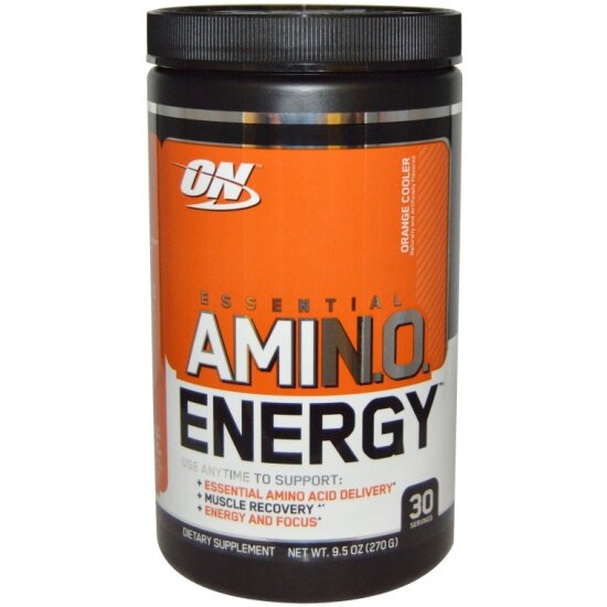 Аминокислоты Optimum Nutrition Amino Energy 30serv, orange