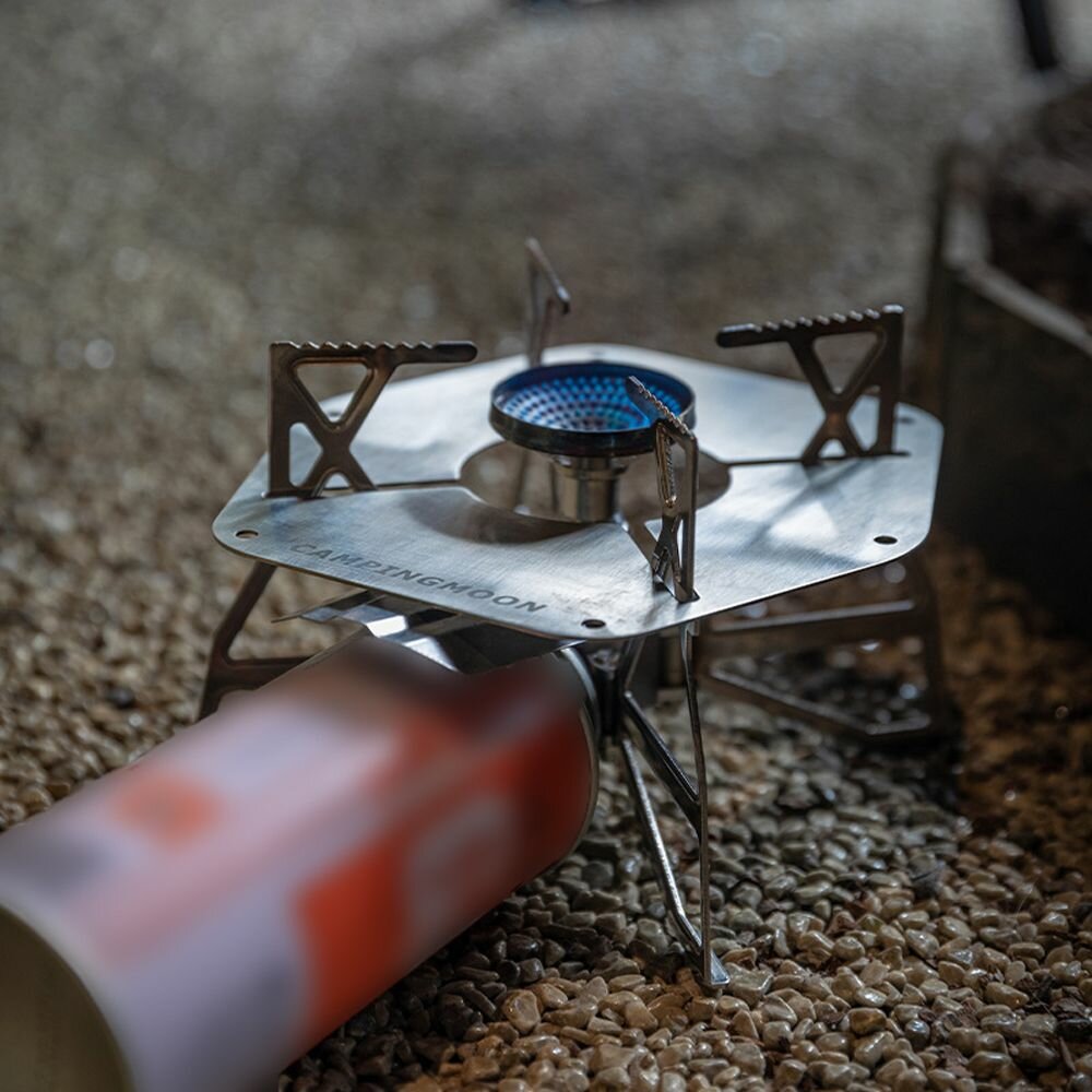 Электронное зажигание для кемпинга на открытом воздухе, металлические печи для пикника, складные печи с сумкой для хранения, принадлежности для кипячения воды и приготовления пищи