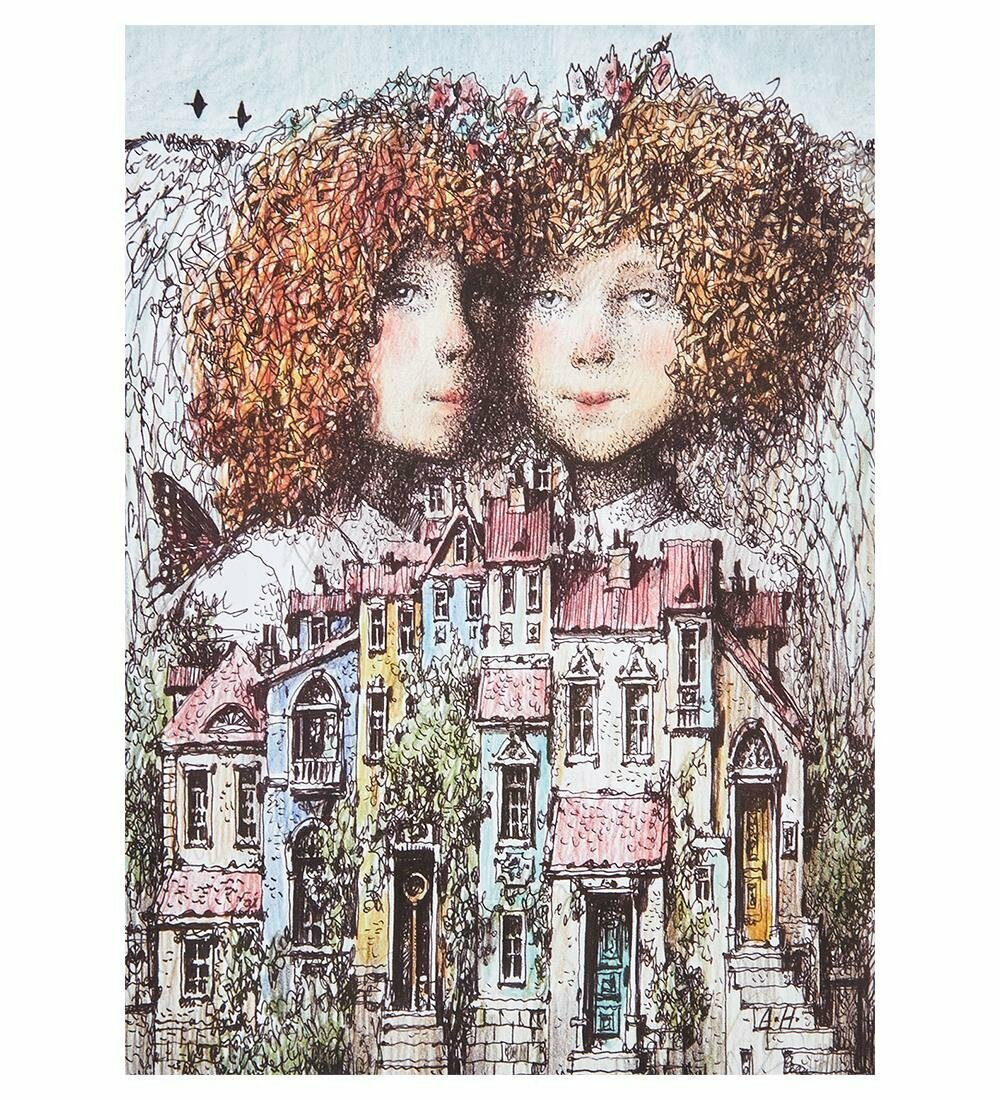 Открытка №11 "Всегда будем вместе!" 15х21 A2183636 Artangels, Бумага