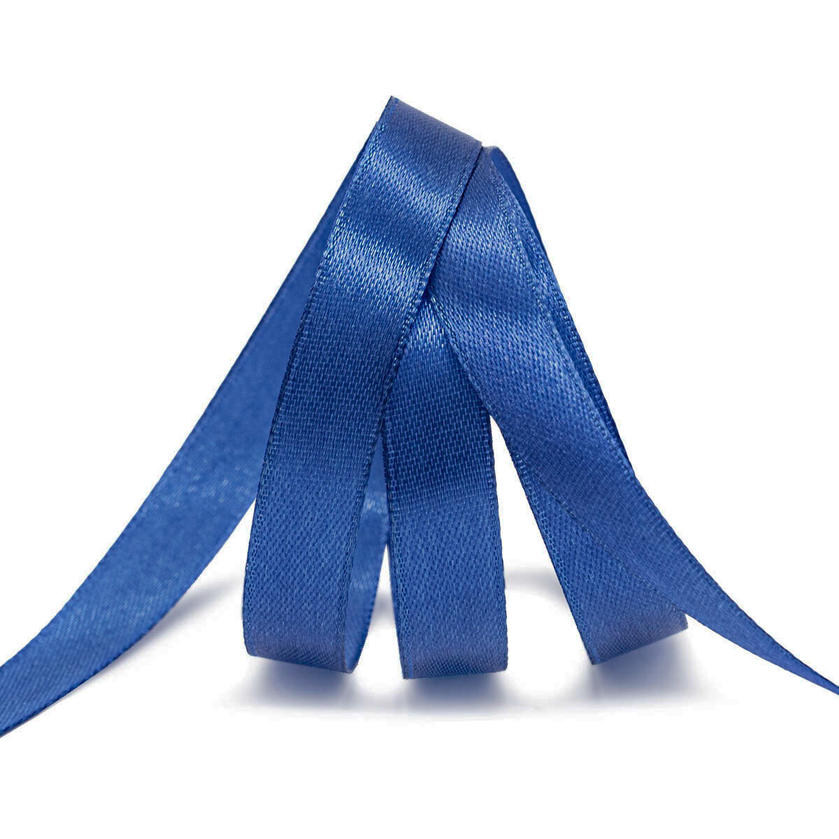 Лента атласная декоративная Айрис, 1,2см*22,86м, полиэстер (155 василек)