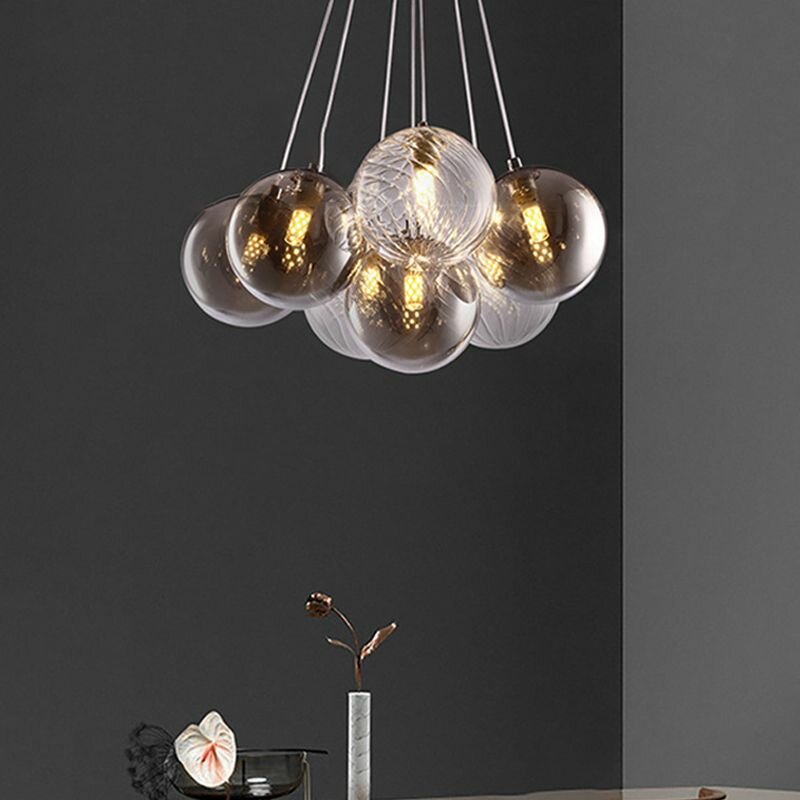 Современная минималистичная потолочная люстра в виде воздушного шара-PP