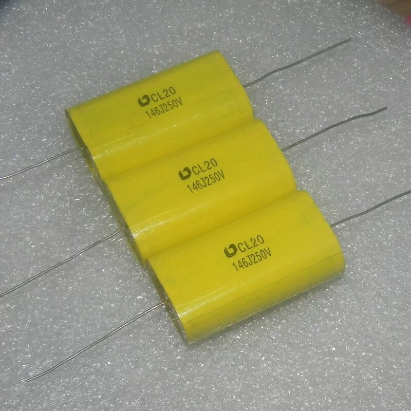 CL20 250V 14.0J 146J 14UF Сменные 15uf MEA Осевой Аудио Кроссовер Пленочные Конденсаторы 1pcs цена