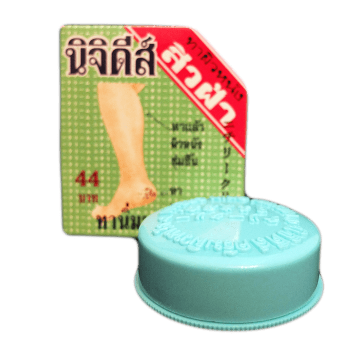 Питательный твёрдый крем для ног NiChidi против сухости и трещин на пятках 25 гр.