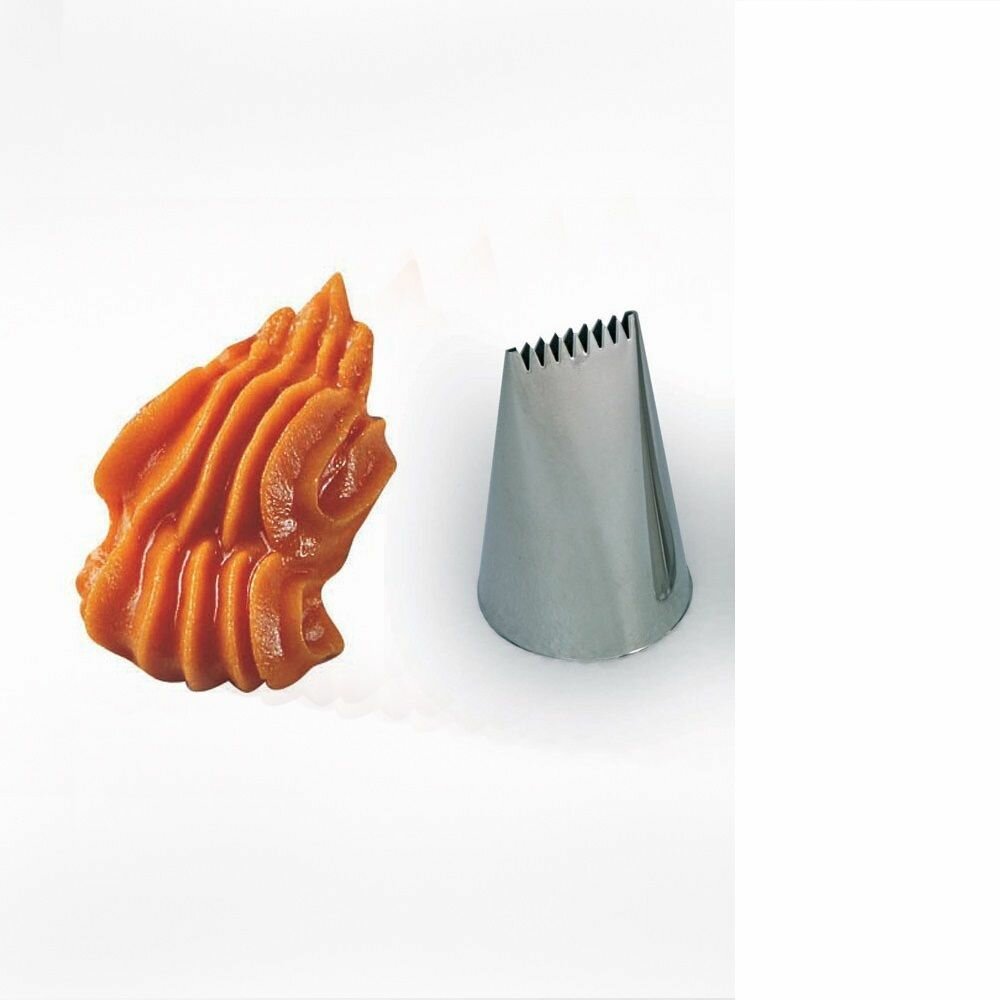 Насадка кондитерская лента зубчатая двусторонняя, ширина 22мм