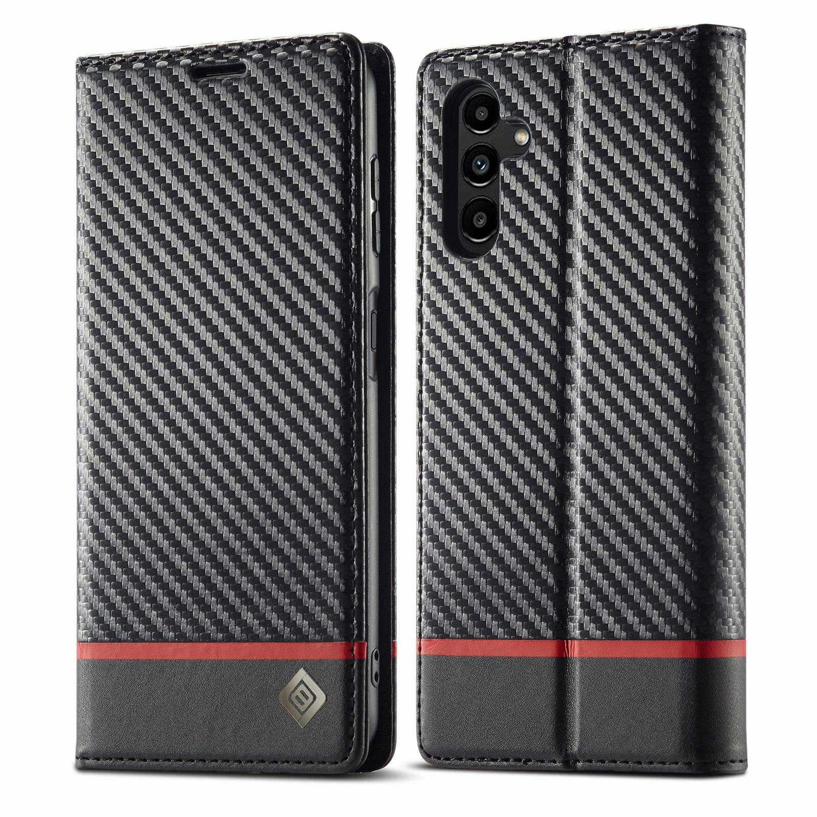 LCIMEEKE Роскошный книжка чехол для Samsung Galaxy A14 4G 5G (Самсунг Галакси А24 4G 5G) с защитой от падения